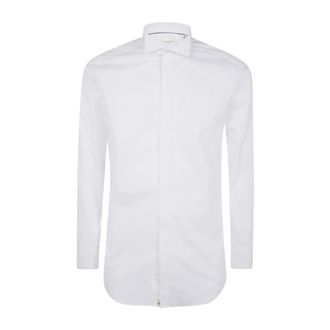 Tintoria Mattei Wing Collar Shirt - - Shirts - Herren - Wei&szlig; - 3XL