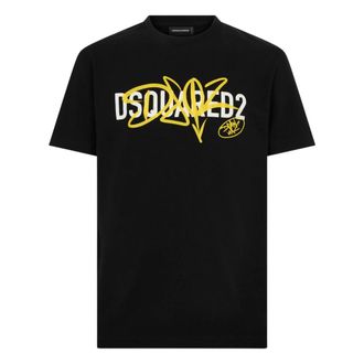 Dsquared2 Homme, Tops, Noir, Taille: 2XL T-shirt Cool Fit