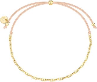 Glanzst&uuml;cke M&uuml;nchen Armband - Sterling Silber Armband - Gr. ONESIZE - in Gold - f&uuml;r Damen