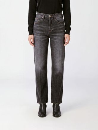 Dondup High-Waist Wide-Leg Jeans Jacklin aus Baumwolldenim