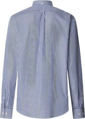 Fa&ccedil;onnable Chemise col am&eacute;ricain &agrave; rayures en coton