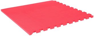Sport-Tec Vario-Step Gymnastikmatte Bodenmatte Sportmatte, Fitnessmatte 60x60 cm, ROT