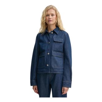Theory Casual LS Jkt. Relaxe - - Jackets - Damen - Blau - S