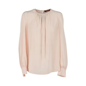 Max Mara Damen, Blusen & Hemden, Rosa, XSGr&ouml;&szlig;e