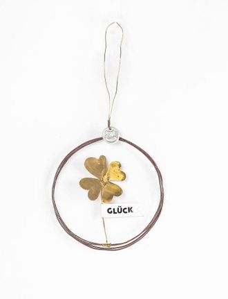 Good old Friends Goldklee Ornament Gl&uuml;ck