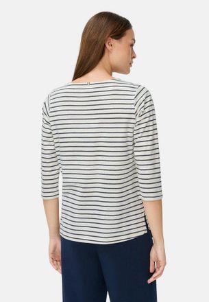 Camel Active Longsleeve mit Seitenschlitzen Dreiviertelarm (1-tlg)