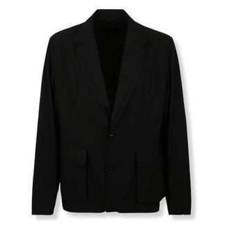 sacai Homme, Vestes, Noir, Taille: 44 FR Veste Typewriter en Coton