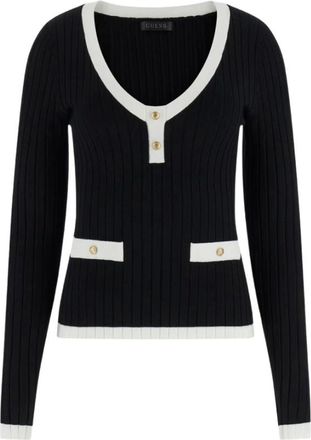 Guess Femme, Pulls, Noir, Taille: 38 FR Laurel Pullover