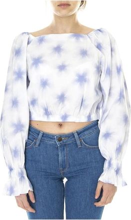 Levi's Femme, Blouses et Chemises, Multicolore, Taille: 38 FR Maglietta Collo a Barca