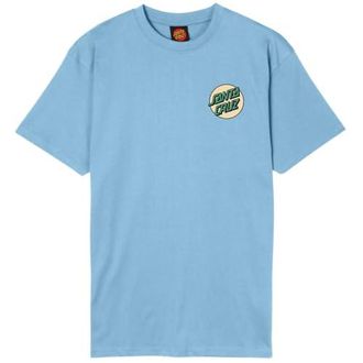 Santa Cruz Santa Cruz Screaming Rose Flash T-Shirt, Bleu pacifique, L