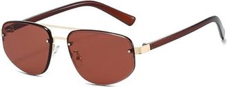 Generic Lunettes De Soleil Dext&eacute;rieur For Hommes Et Femmes, For La Conduite, Les Trajets Domicile-travail Vacances(Brown)