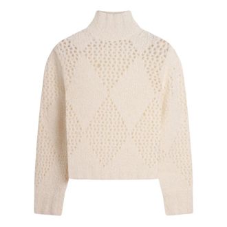 Ballantyne Rollkragenpullover - - Knitwear - Damen - Wei&szlig; - S