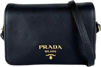 Prada Sac bandouli&egrave;re vintage doccasion - Femme - Pre-owned - Noir - Taille: ONE Size