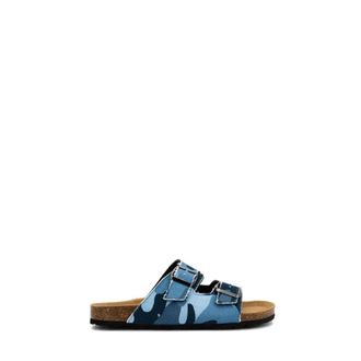 MC2 Saint Barth Blaue Baumwoll-Sandalen - - Shoes - Herren - Blau - 40 EU
