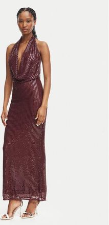 Bardot Bardot Coctailkleid Nola 59814DB2 Dunkelrot Slim Fit