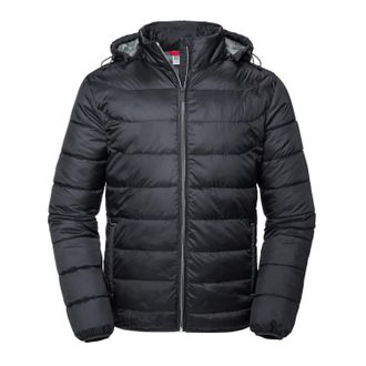 Russell Athletic Russell - Nano Steppjacke mit Kapuze f&uuml;r Herren ()