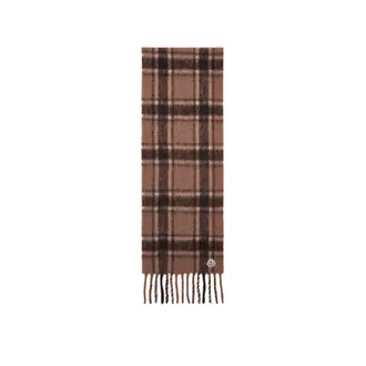 Moncler Moncler &Eacute;charpe En Alpaga M&eacute;lang&eacute;, Homme, Marron, Taille: Uni