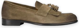 Doucal's Homme, Chaussures, Vert, Taille: 41 1/2 EU Loafer avec glands