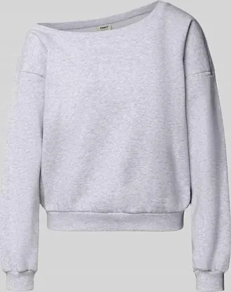 Only Loose Fit Sweatshirt aus Baumwoll-Mix Modell RHINA