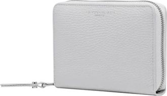 Gianni Chiarini Femme, Accessoires, Blanc, Taille: ONE Size Grain Zip-Around Wallet
