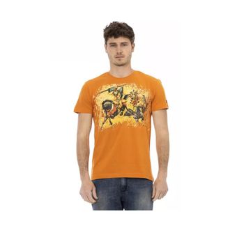 Trussardi Homme, Tops, Orange, Taille: 3XL Action T-Shirt