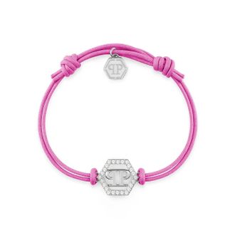 Philipp Plein Armband - Armband Linked - Gr. EINHEITSG - in Rosa - f&uuml;r Damen