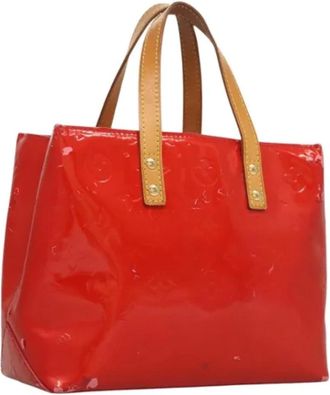 Louis Vuitton Pre-owned Cuir sacs-louis-vuitton - Femme - Pre-owned - Rouge - Taille: ONE Size