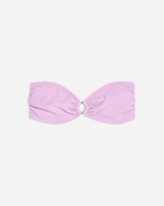 Arket Bandeau-Bikinioberteil -Lila