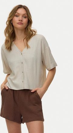 Vero Moda Hemd Rosie 10346914 Hellbeige Loose Fit