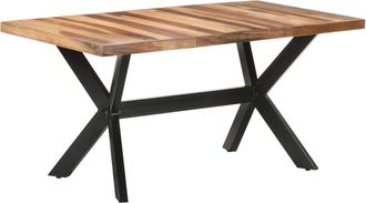 tidyard Nachttisch, hoher Nachttisch, 160 x 80 x 75 cm, Holz mit Honig-Finish