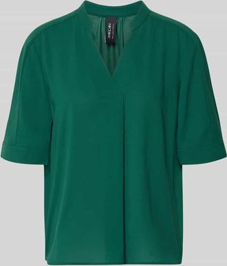 Marc Cain Regular Fit Bluse mit V-Ausschnitt