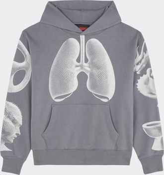 Pleasures Sweat &agrave; capuche imprim&eacute; - Taille XL