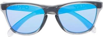 Oakley unisex, Accessoires, Gris, Taille: 48 MM Frogskins XXS Lunettes de soleil