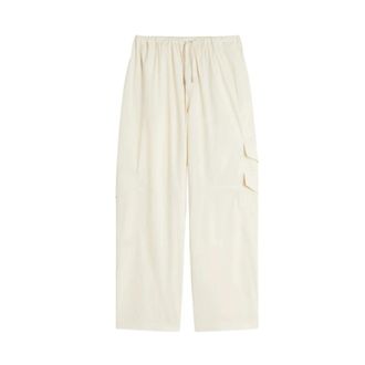 Maison Kitsun&eacute; Wide Hosen - - Trousers - Herren - Beige - M