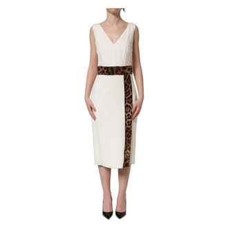 Dolce & Gabbana Etui-Kleid Midi - - Dresses - Damen - Wei&szlig; - 2XS