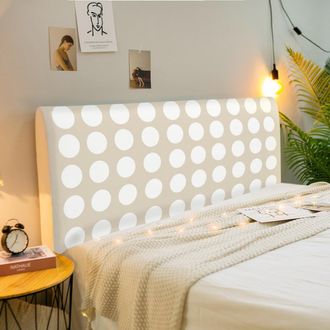 Generic Kopfteilbezug, atmungsaktiver Staubschutz, einfach anzubringender M&ouml;belschutz, rutschfest und schmutzabweisend - ideal f&uuml;r das Schlafzimmer.-Color 7||