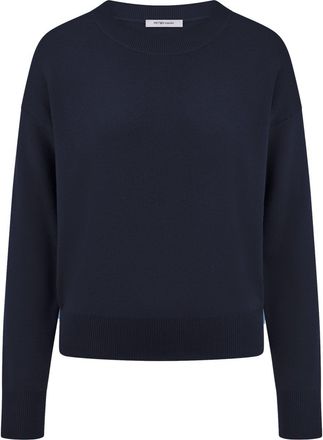 Peter Hahn Rundhals-Pullover Peter Hahn blau