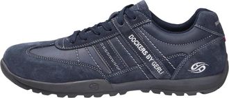 Dockers Suede Sneaker - - Shoes - Herren - Blau - 42 EU