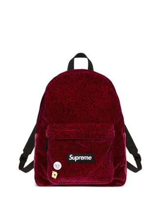 SUPREME Strukturierter Rucksack - Rot