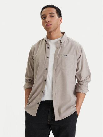 Rvca Hemd Thatll Do AVYWT00543 Beige Slim Fit