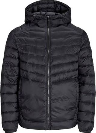 Jack & Jones JACK&JONES PLUS Jjesprint Collar Noos Pls Veste matelassée, Noir, XXXXXL Homme