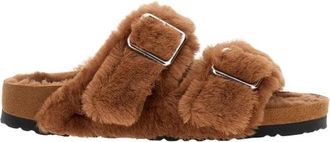 Birkenstock Femme, Chaussures, Brun, Taille: 39 EU Arizona Shearling