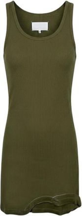 Maison Margiela Femme, Robes, Vert, Taille: 36 FR Mini robe