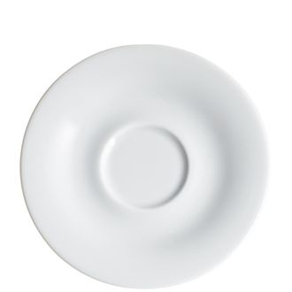 Kahla Pronto Untertasse 12 cm | wei&szlig;er Unterteller aus Porzellan