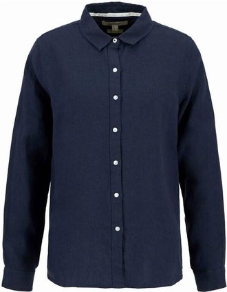Barbour Damen Leinenbluse MARINE Relaxed Fit