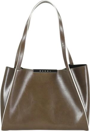 Marni Shopper & Totes - Cresta Tote Bag - Gr. unisize - in Gr&uuml;n - f&uuml;r Damen