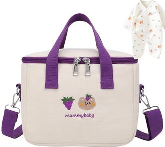 Generico Sac &agrave; langer pour &eacute;paules - fourre-tout de voyage de grande capacit&eacute; pour les | Sac &agrave; couches multifonctionnel avec diverses bouteilles isol&eacute;es, poche