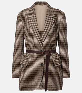 Brunello Cucinelli Pull en laine et alpaga m&eacute;lang&eacute;s