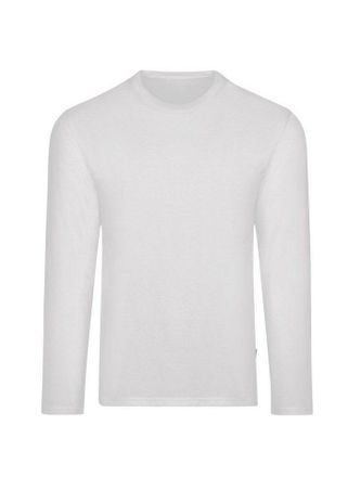 Trigema T-Shirt TRIGEMA Langarmshirt aus 100% Baumwolle (1-tlg)