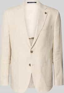 Christian Berg Regular Fit Sakko aus reinen Leinen mit Reverskragen